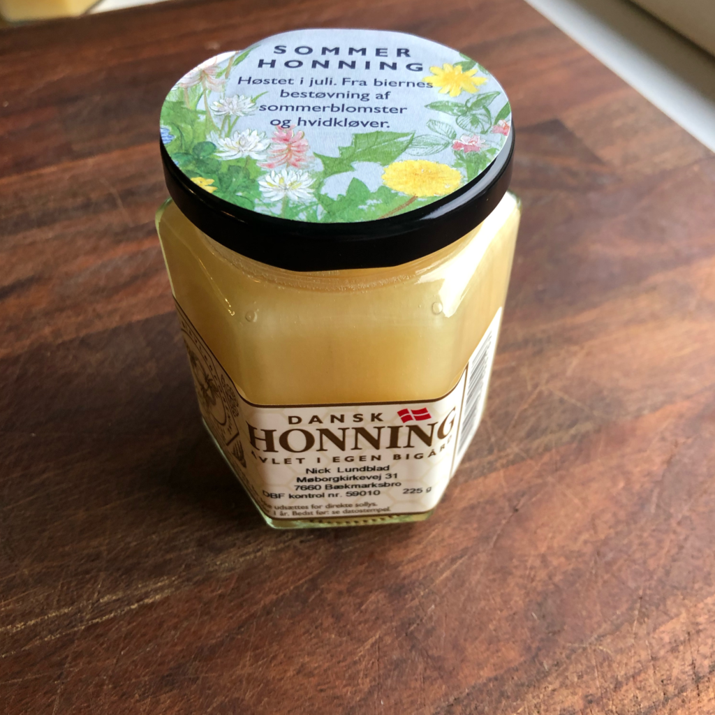DANSK Sommer Honning 225g - Klosterhedens Vildt A/S - Fritlevende Vildt ...